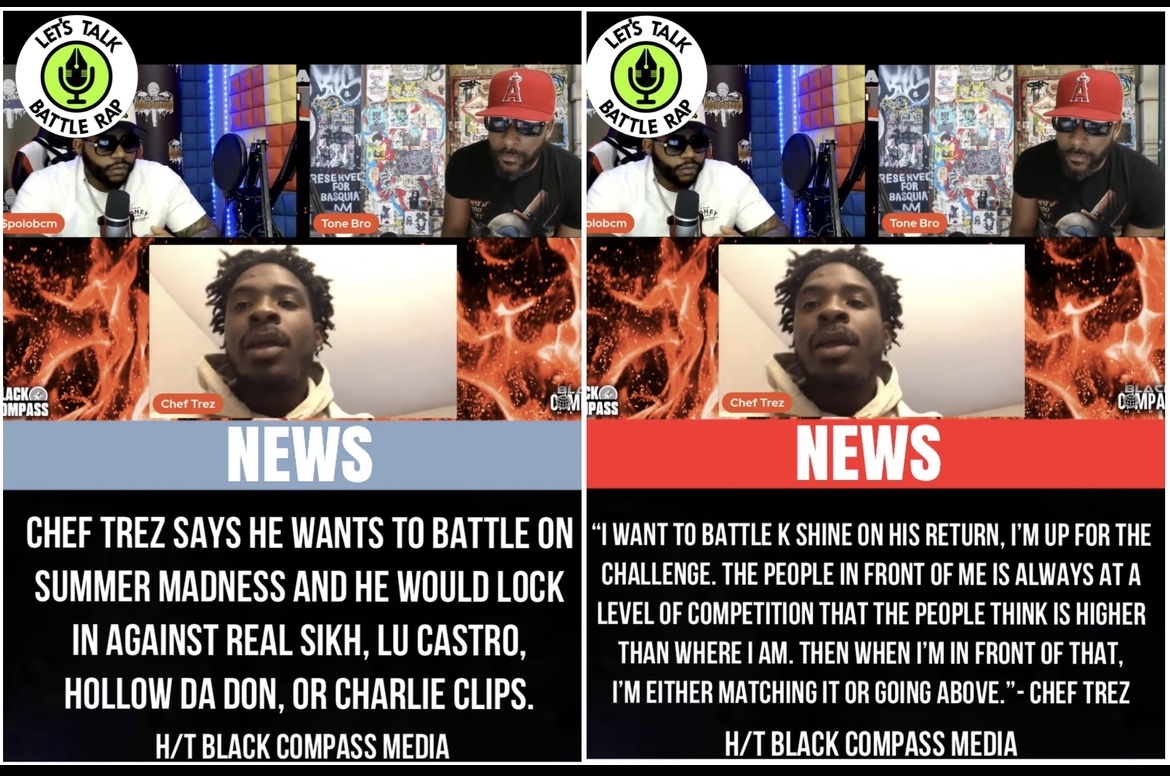 The Chef Trez Renaissance Is Here - Let's Talk Battle Rap