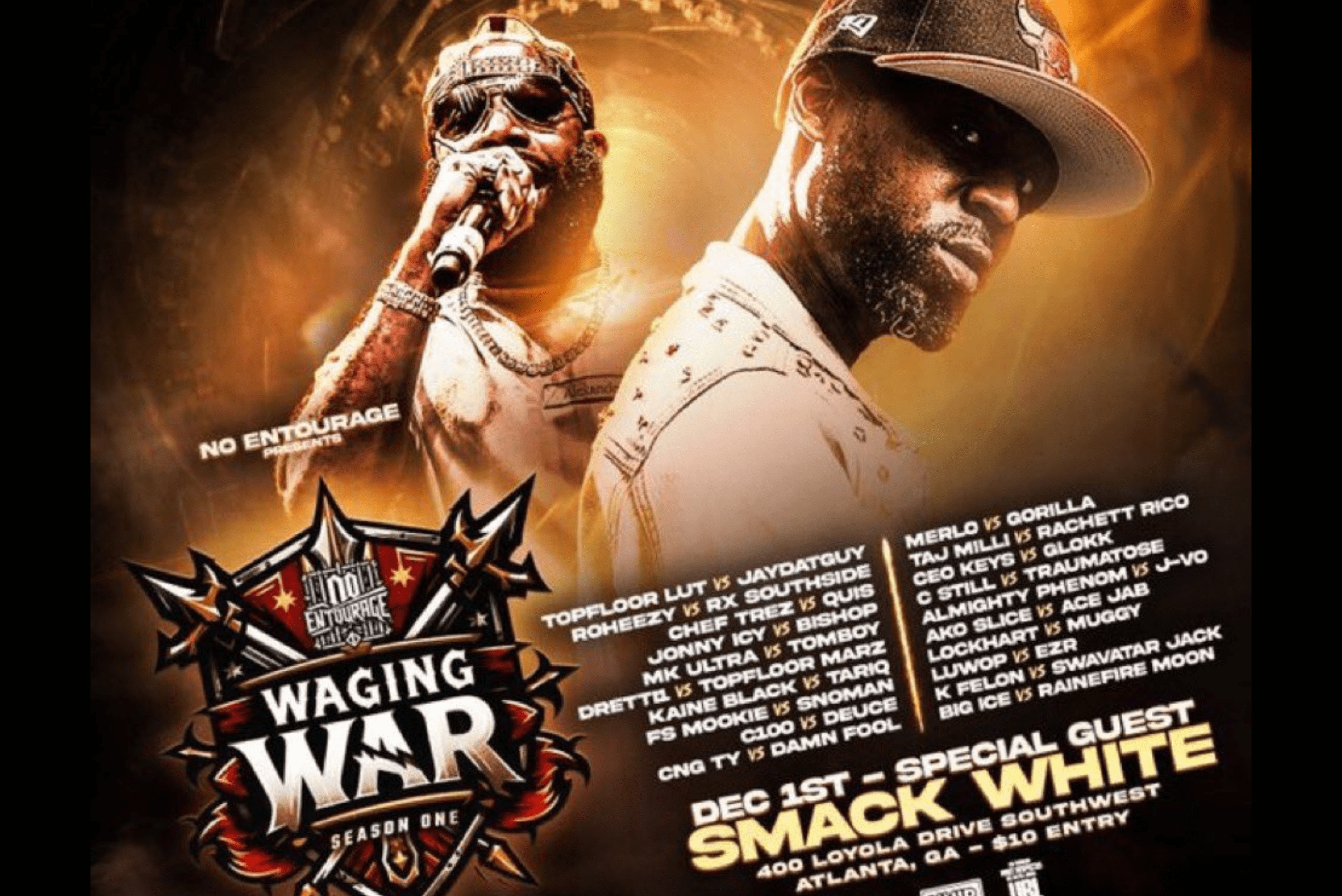 Stand Out Performances From Tay Roc's No Entourage: Waging War - Let's Talk Battle Rap